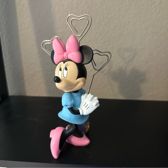 Disney | Accents | Disney Enesco Minnie Mouse Picture Holder Figurine ...
